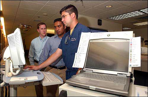 Hospital replaces charts with computers | News, Sports, Jobs - Lawrence ...